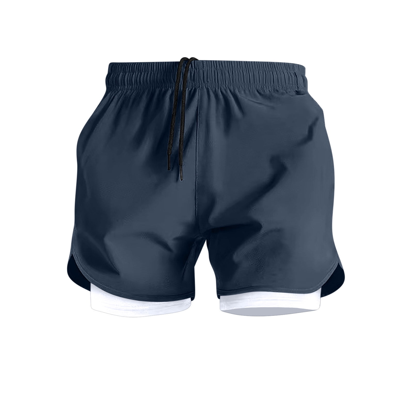 Click here for Cfhntfmh Mens 2 In 1 Running Shorts Breathable Act... prices