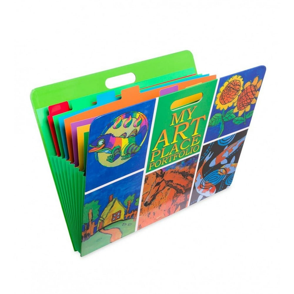 My Art Place Expandable Color Tabbed Portable Art Storage Portfolio my-art-place-expandable-color-tabbed-portable-art-storage-portfolio