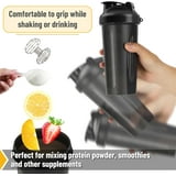 Mr. Pen Shaker Bottle 20 oz Plastic with Blender Ball for Protein Mixes ...