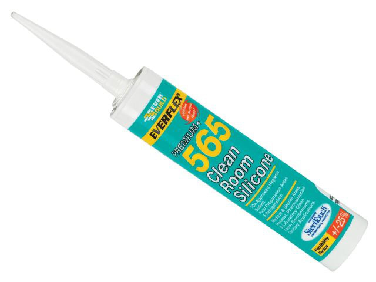 Everbuild Clean Room Silicone 565 C3 with Advanced Neutral Curing ...