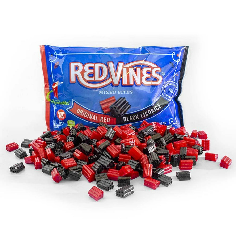 Red Vines Mixed Bites, 16oz Bag - Walmart.com - Walmart.com
