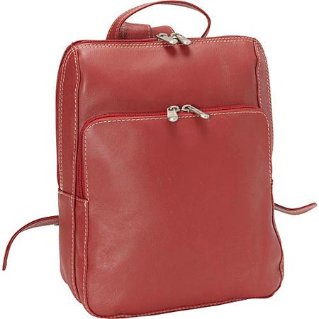 Piel Leather - SLIM FRONT POCKET BACKPACK - Walmart.com - Walmart.com
