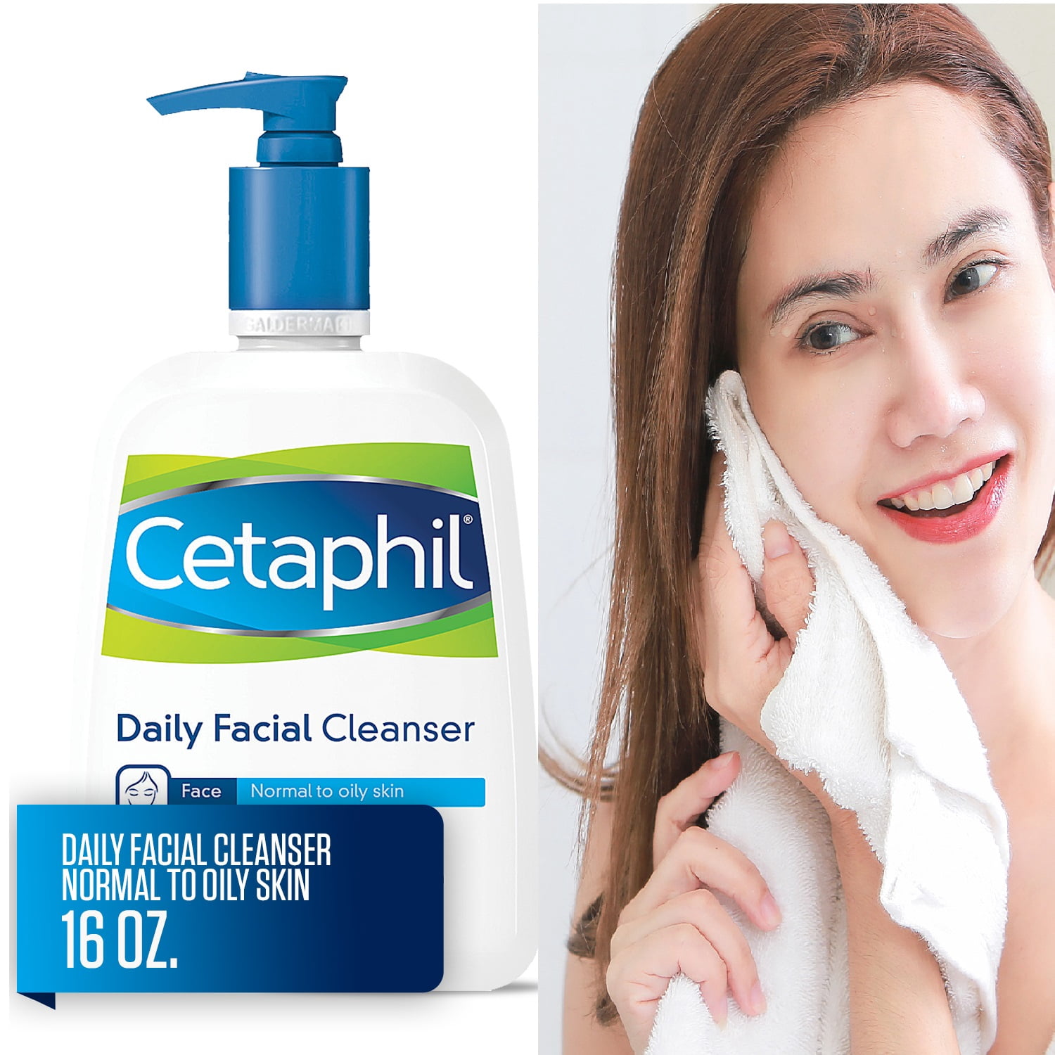 Cetaphil Daily Facial Cleanser Face Wash For Normal To Oily Skin 16 Cetaphil Daily Facial Cleanser Face Wash For Normal To Oily Skin 16