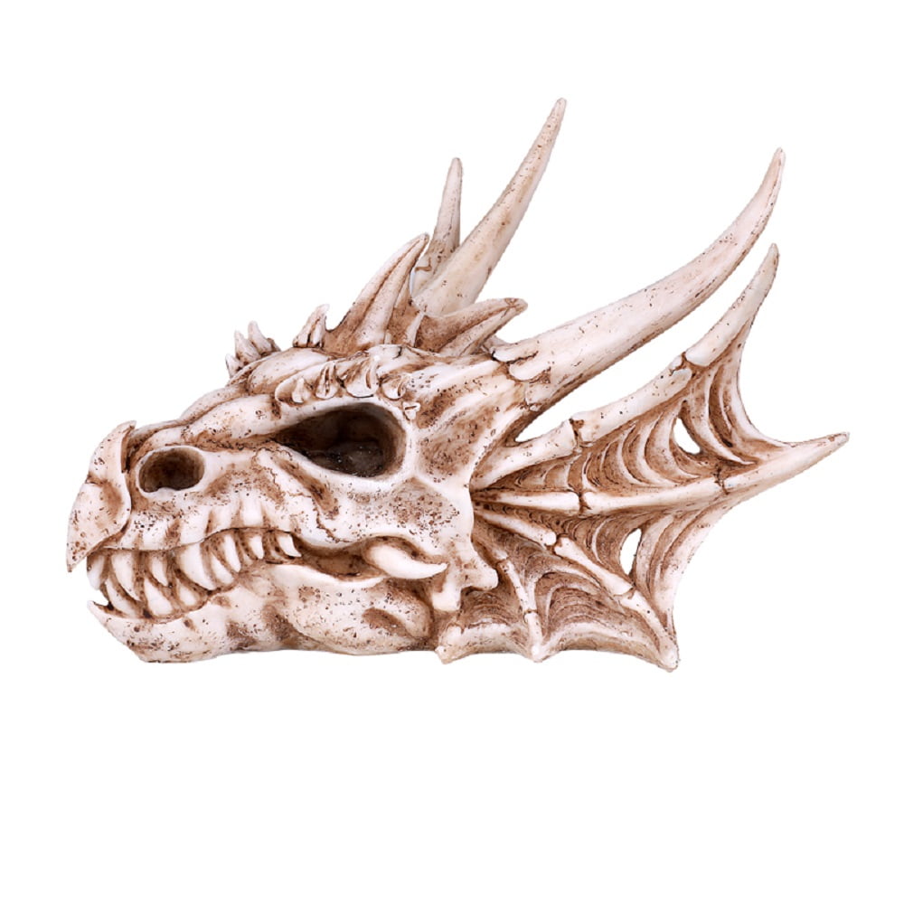 Dragon Skull Head Figurine New - Walmart.com