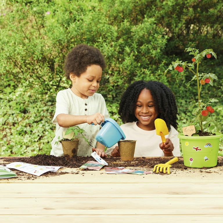 Children Planting Seeds