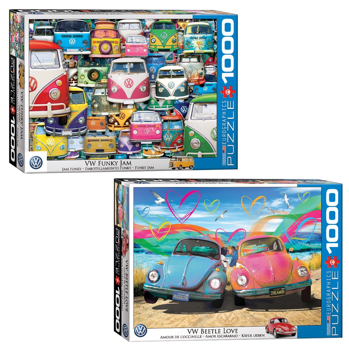 Click here for Eurographics 2 Pk Puzzle Set Volkswagen Collection... prices