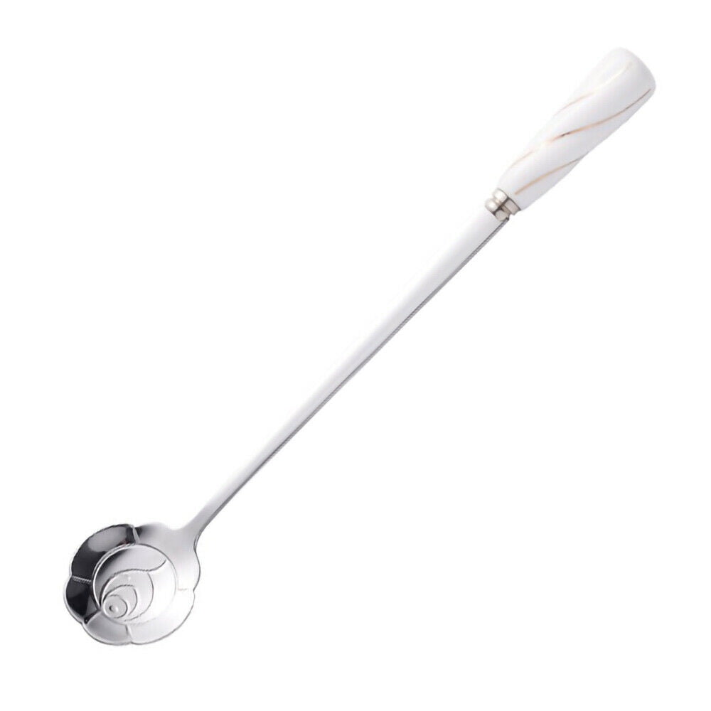 Stainless Steel Delicate Elegance Rose Sakura Flower Shape Ceramic ...