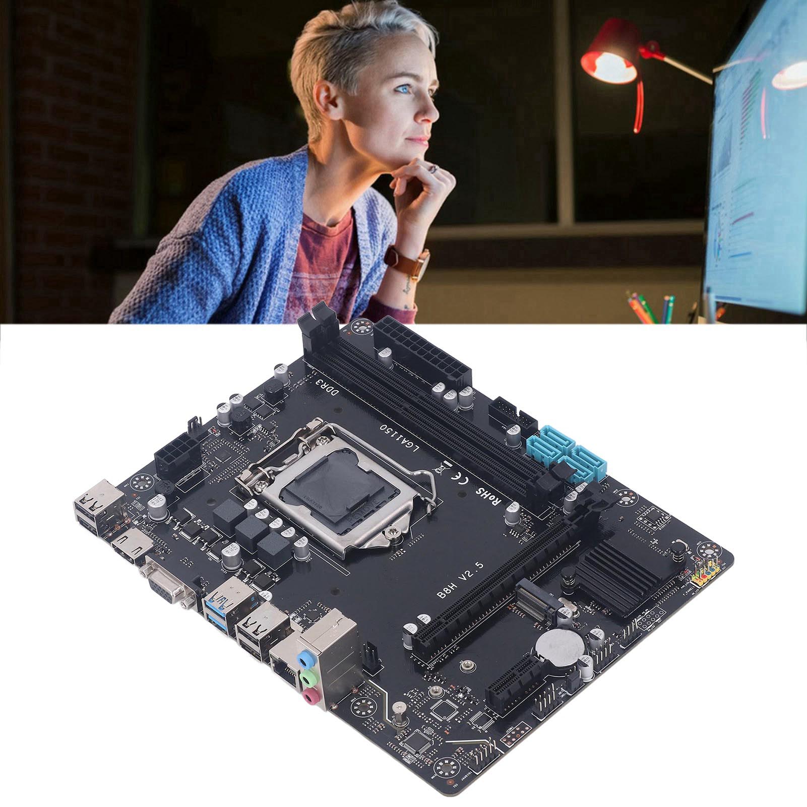 Computer Motherboard, Professional High Performance Compact B8H B85 ...