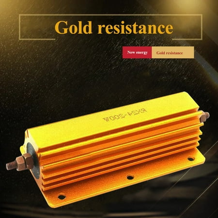 200W Aluminium Housing Chassis Mounted Wirewound Power Resistor Glod ...