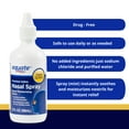Equate Nasal Spray Premium Saline Liquid Mist for nasal Congestion - 3 ...