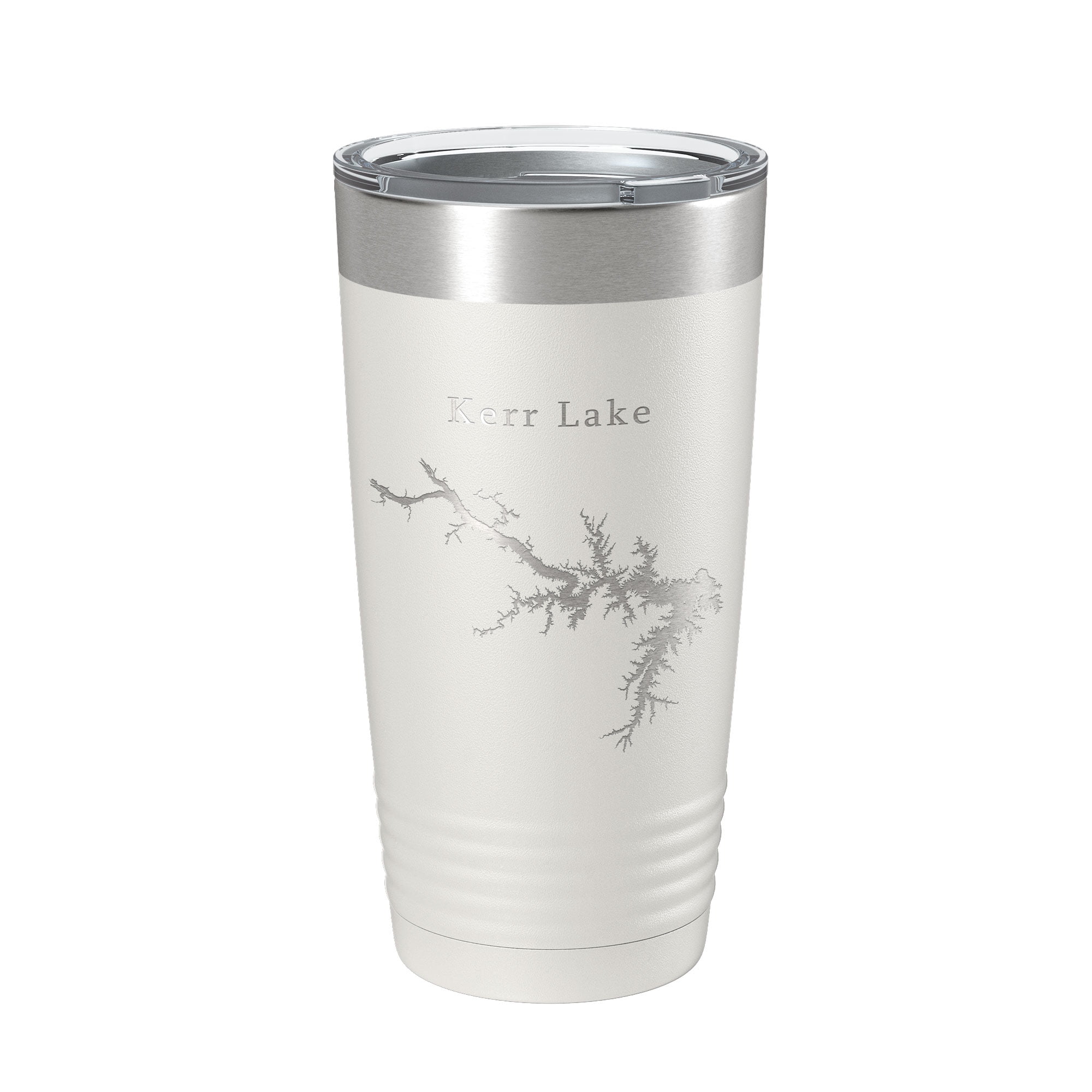 Kerr Lake Reservoir Buggs Island Tumbler Lake Map Travel Mug Insulated ...