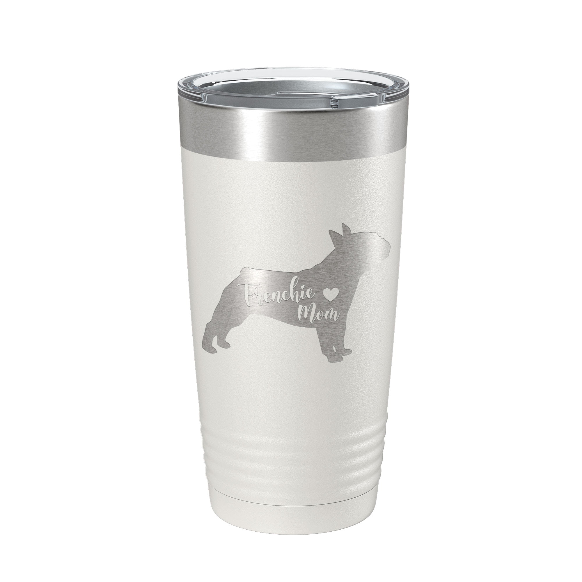 Frenchie Mom Tumbler Dog Travel Mug French Bulldog Gift Insulated Laser ...