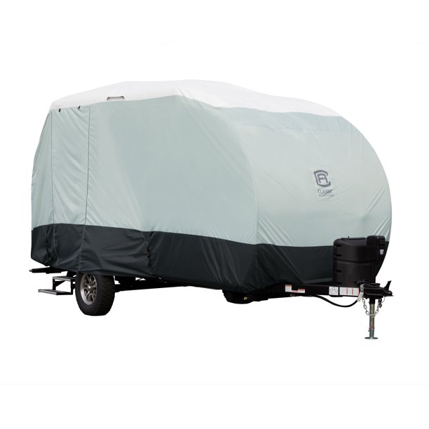 Classic Accessories RV SkyShield™ R-Pod Cover, 17'7"L x 78"W, (Door in ...