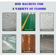 Hand-push Cement Ground Grinder Concrete Terrazzo Floor Grinding ...