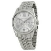 Michael Kors Women's Lexington Silver Stainless Steel Case, Band and ...