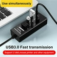 4-port USB Hub Splitter Extender 5Gbps Adapter High-speed Splitter ...