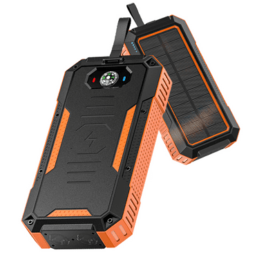 Zengest 30000mAh Solar Charger for Cell Phone,Wireless Solar Power Bank ...