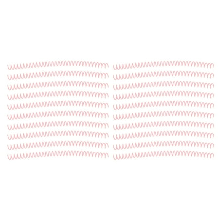Sheet Binding Comb, Spiral Binding Coil Large Capacity 20Pcs For Page ...