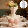 Artistic Lady Silicone Mold For Resin Casting Plant Pots And Holders ...