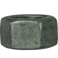 7/8"-9 Finished Hex Nuts, Grade 2 Steel, Hot Dip Galvanized Finish HDG ...