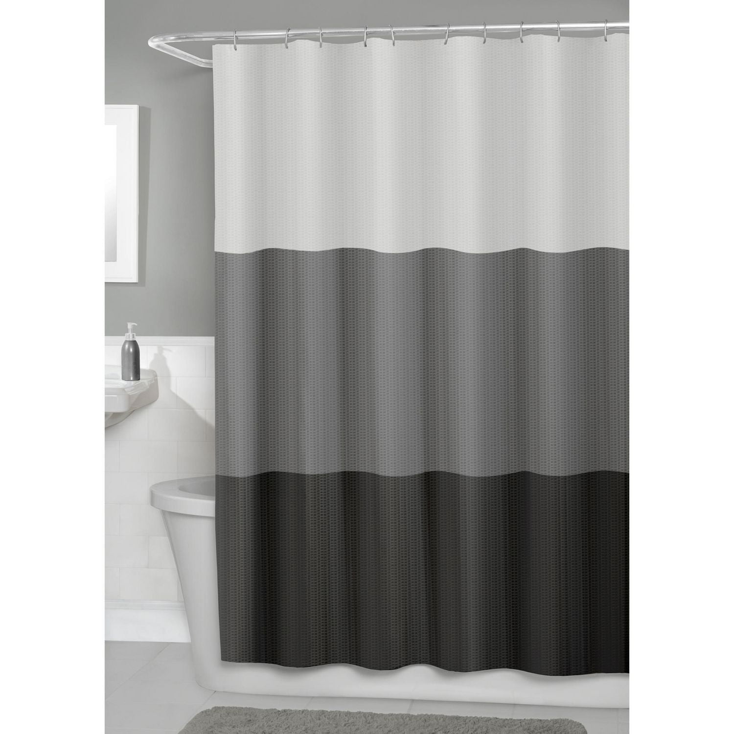 Click here for Hometrends Decorative Fabric Shower Curtain 70 In... prices