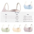 LVHAOGJOB Womens Sports Bras Low Support Lightweight Wireless Bras ...