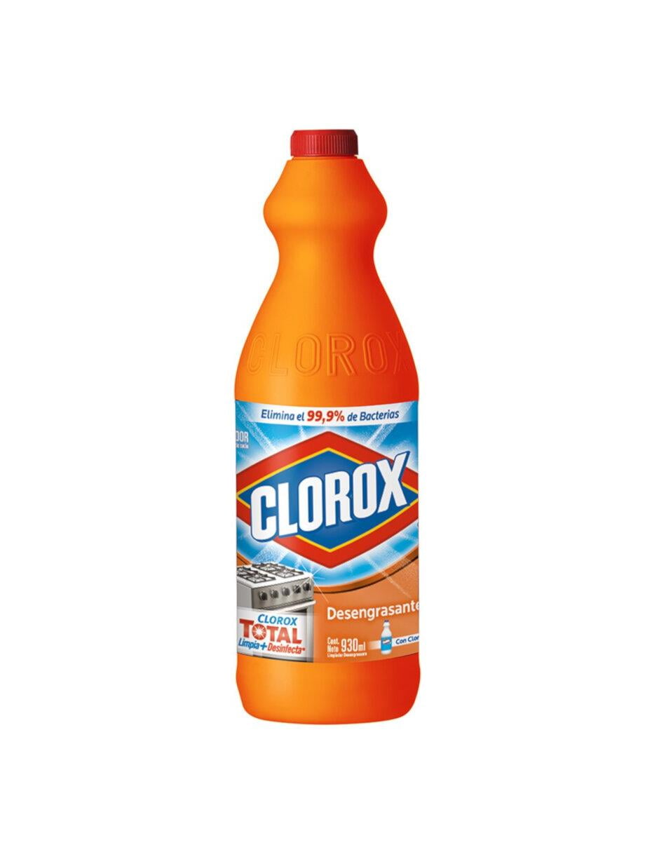 Pack de 15 Blanqueador Clorox Desengrasante 930 ml Clorox Desengrasante | Bodega Aurrera en línea