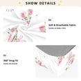 BZSMCE Soft Fitted Cotto for In Pink Rose with Bow Pattern 39*27/52 ...