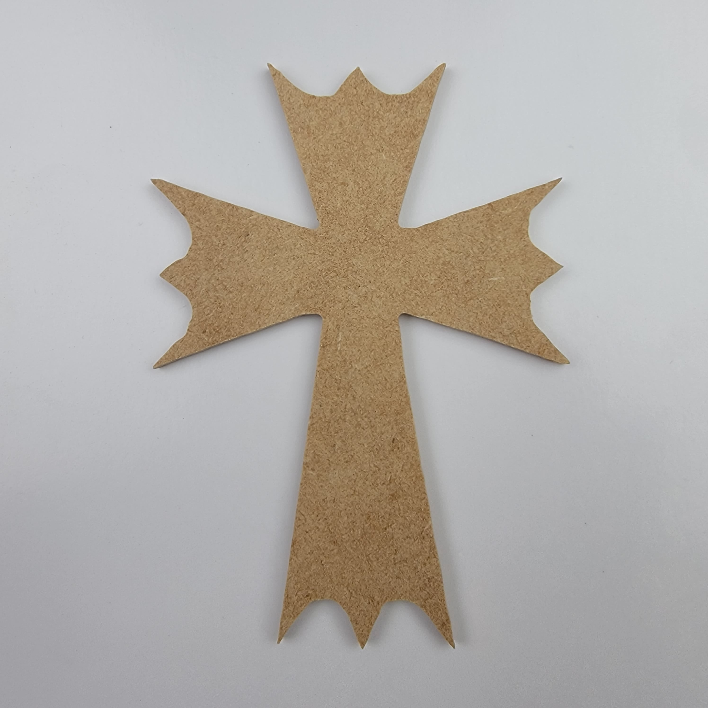 6"Decorative Wall Cross #50, Unfinished Wood Art Shape by Wooden Craft ...