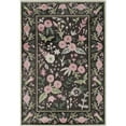 Rugs America Hanna VA30C Gardenia Pink Ivory Floral Transitional White ...