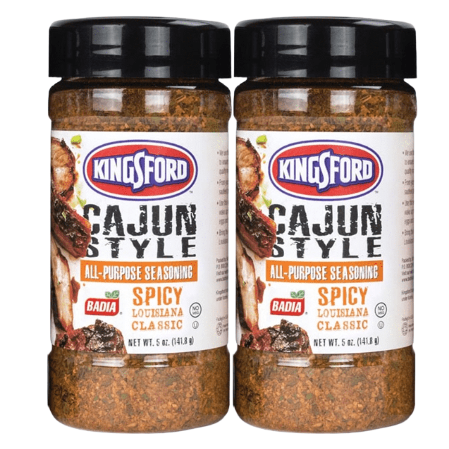NS Kingsford Cajun Style All Purpose Seasoning 2.75oz. Bottle, Gluten ...