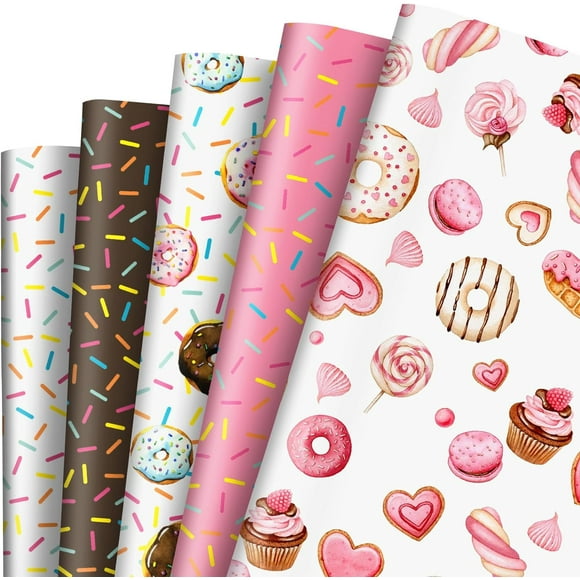 Donut Wrapping Paper