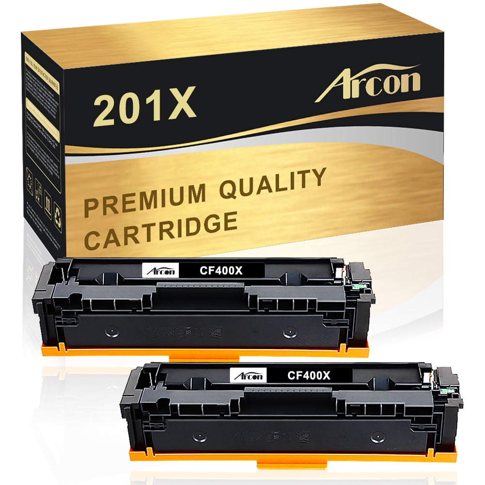 Arcon 2-Pack Compatible Toner for HP 201X CF400X works with HP Color ...