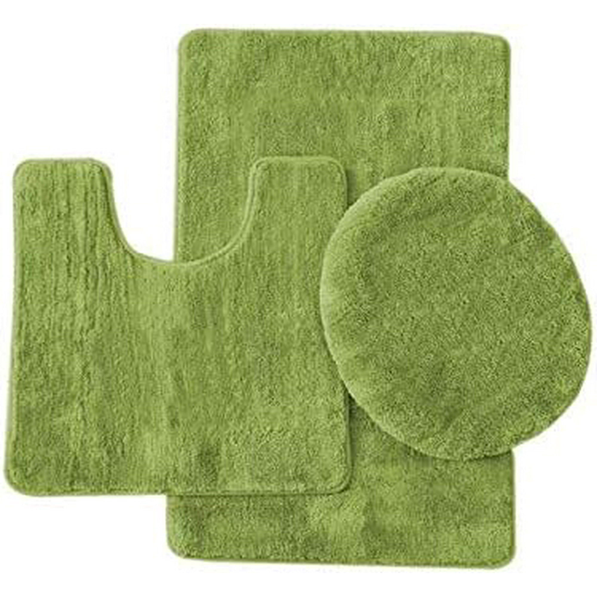 Click here for Unbranded 3 Piece Solid Bathroom Rug Set Includes... prices
