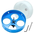 FJSHN-6.25 Hole Saw for Recessed Lights, 6-1/4 Hole Saw Dust Bowl for ...