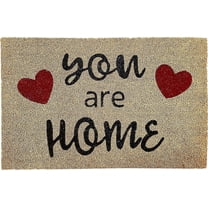 Printed Coir Doormat Welcome Mat Entry, Front Door Outdoor/Indoor Rug ...