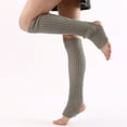 Gephdiin Thigh High Stockings Boot Socks For Women Long Leg Warmer