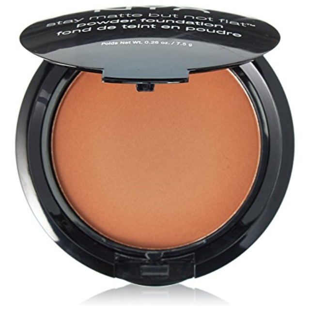 nyx professional makeup stay matte but not flat powder foundation, deep ...