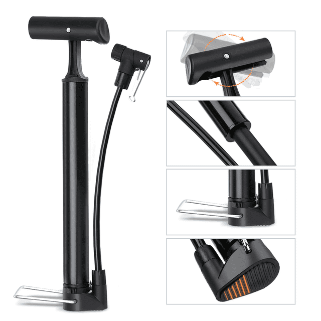Floor Bike Pump Veltuno Bike Pump,High Pressure,Floor Bicycle Tire Bike ...