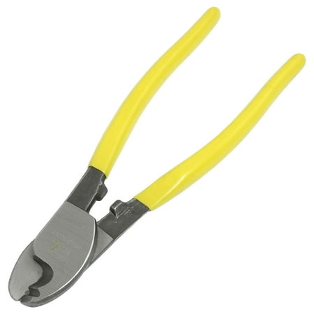 Yellow Plastic Coated Handle Metal Cable Wire Cutter Plier 8" - Walmart.ca