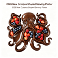 BPPEG Octopus Shaped Serving Platter,Decorative Charcuterie Tray for ...