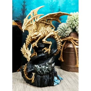 Ebros Clear Translucent Witching Hour Gazing Skull Statue 5.5" Long ...