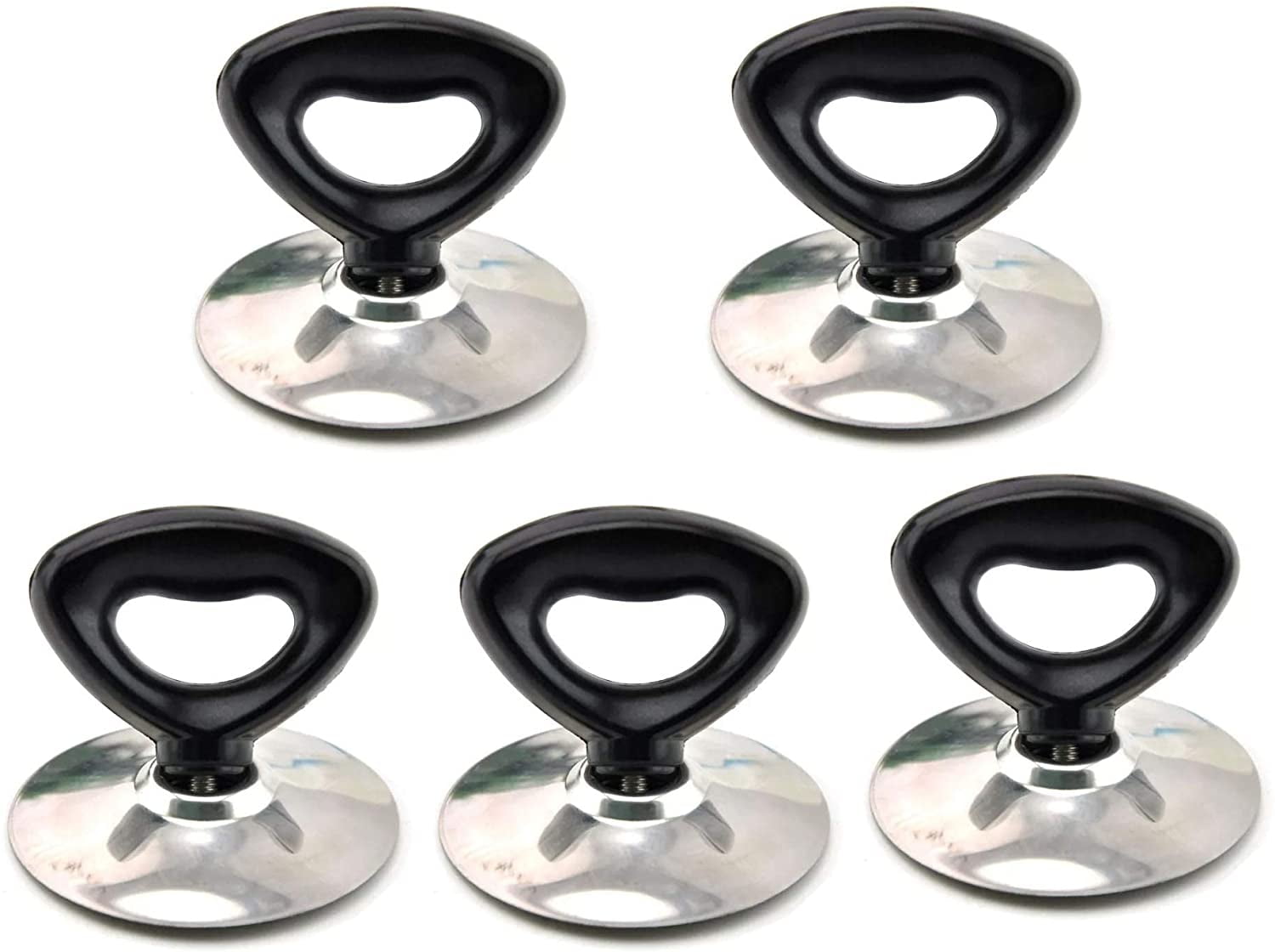 Universal Pot Lid Cover Knob Handle Stainless Steel Base Circular ...