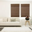 LazBlinds Cordless Bamboo Roman Shades, Light Filtering Window ...