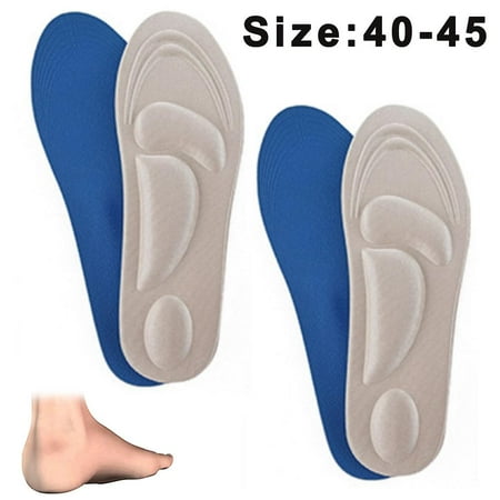 Memory Foam Comfort Insole - Help Against Plantar Fasciitis And Foot ...