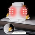 Kinaerty Egg Steamer 4 Cavities Egg Boiler Machine Microwave Egg Cooker