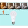 4 Pack 3 Way LED Light Bulbs 50 100 150Watt Soft White 3000K Equivalent ...