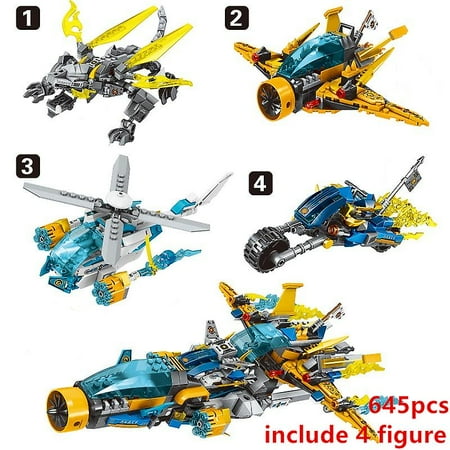4in1 Boulder Blaster Fighters Plane Ultra Aircrafts Sonic Season 15 ...