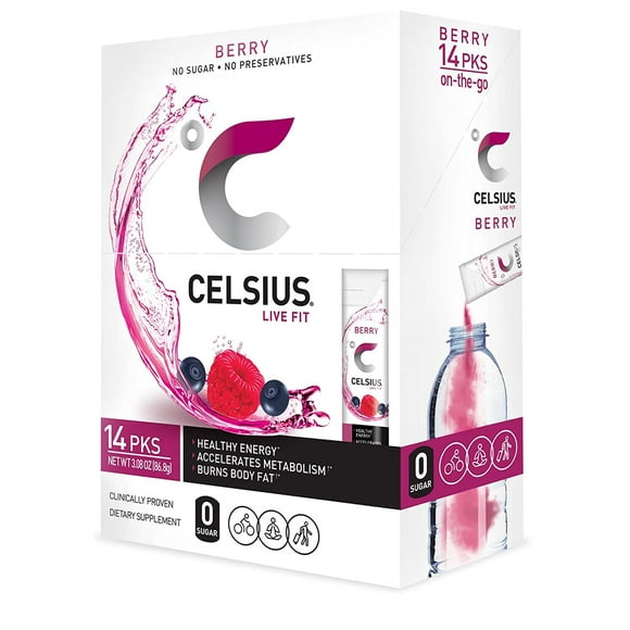 Celsius Powder Stick Packs