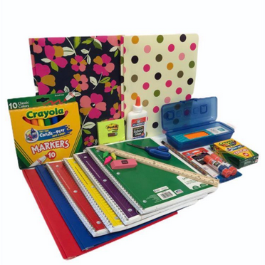 U Brands Desktop Accessory Kit with Scissors and Desk Stapler, Wire ...